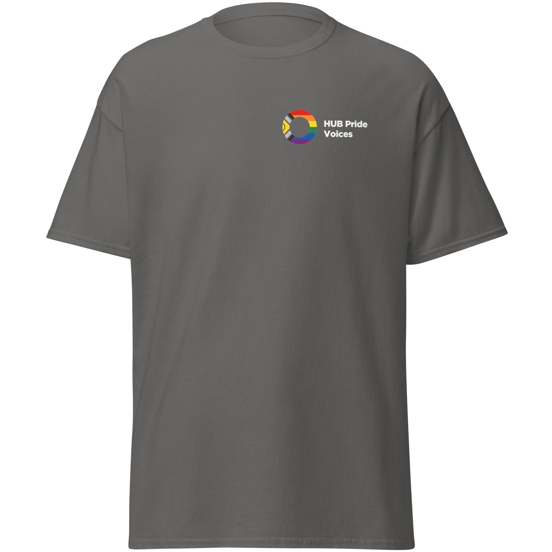 Pride Voices Unisex Classic Tee – HUB BrandShop